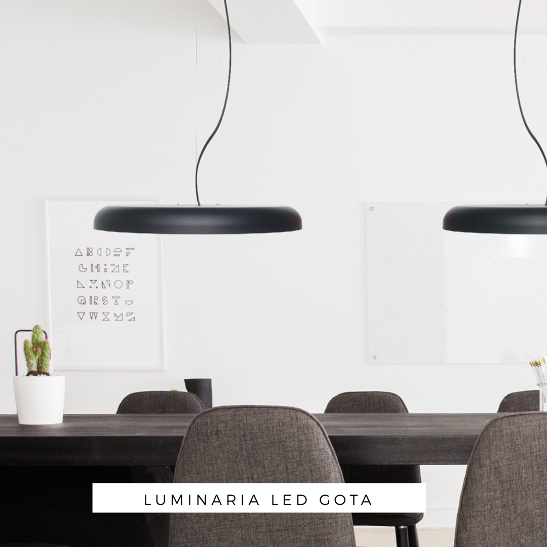 Luminaria led Gota dimerizable en varios colores (Diámetro 40cm ...