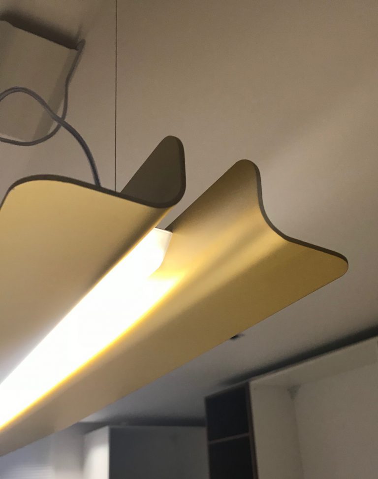 Luminaria led lineal Ocean-120 disponible en varios acabados: blanco ...