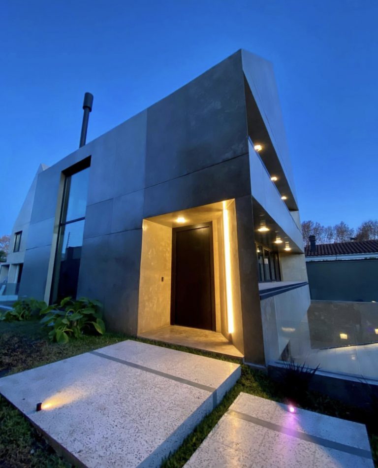 Aplique de exterior para piso o pared de luz rasante BTN - Boutique de Luz