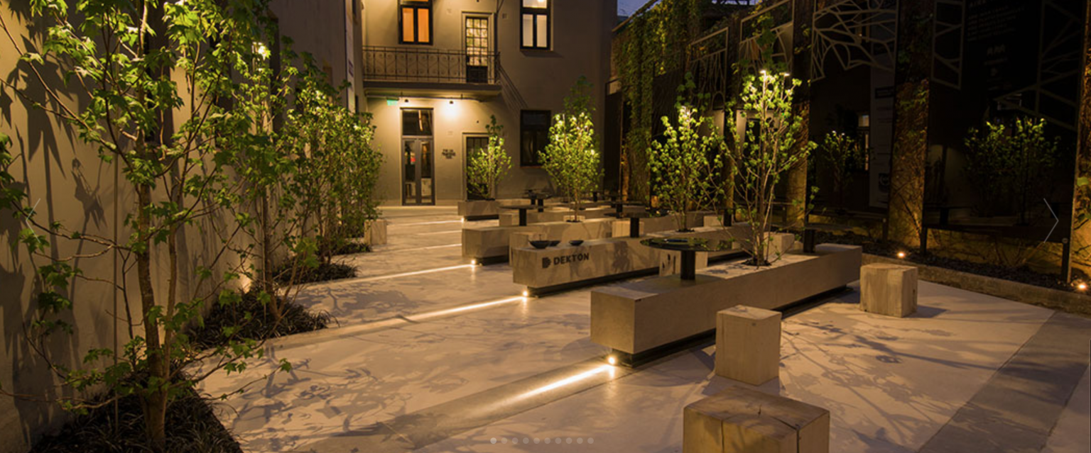 Aplique de luz rasante BTN de exterior para piso o pared - Boutique de Luz