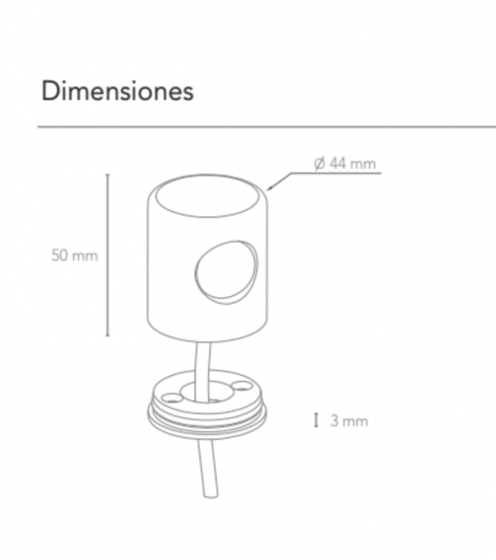 Aplique de luz rasante BTN de exterior para piso o pared - Boutique de Luz