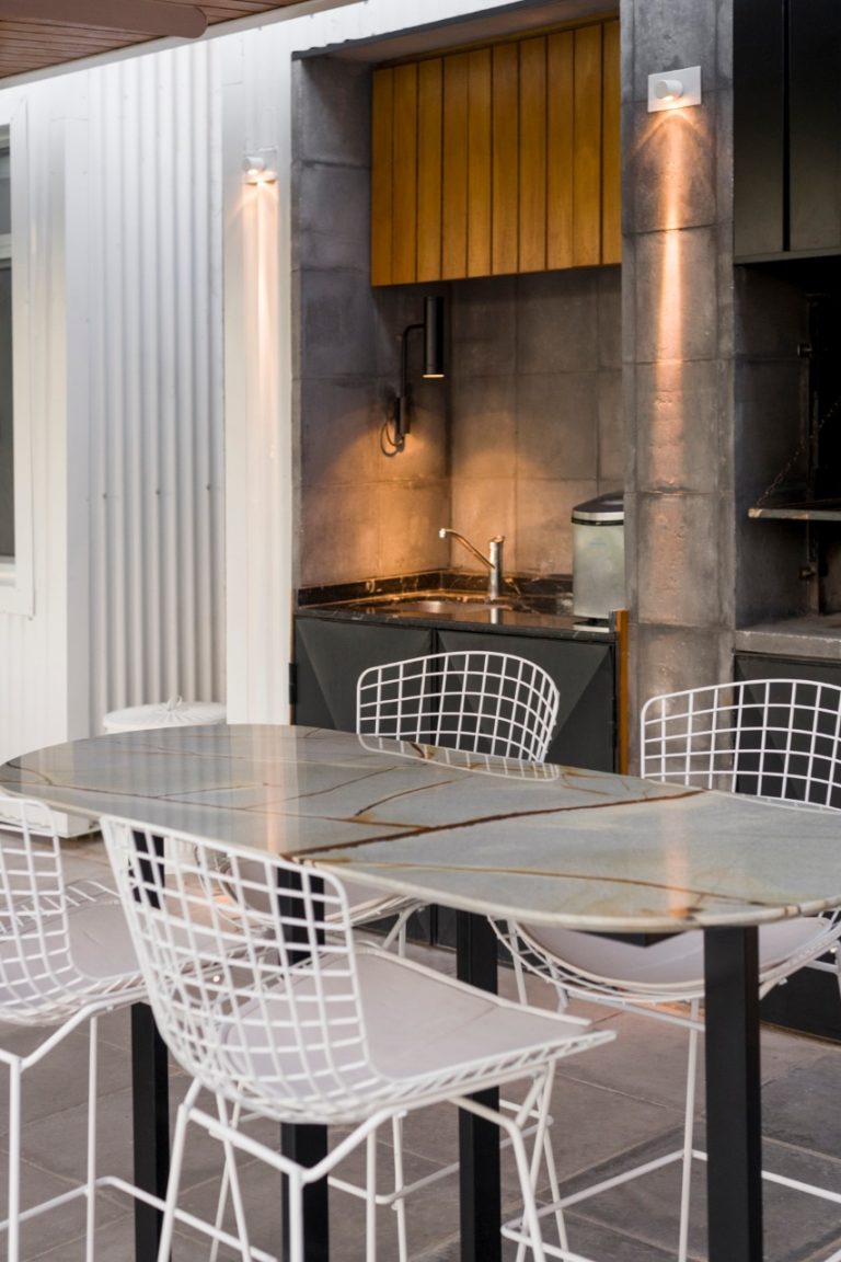 Aplique de exterior para piso o pared de luz rasante BTN - Boutique de Luz