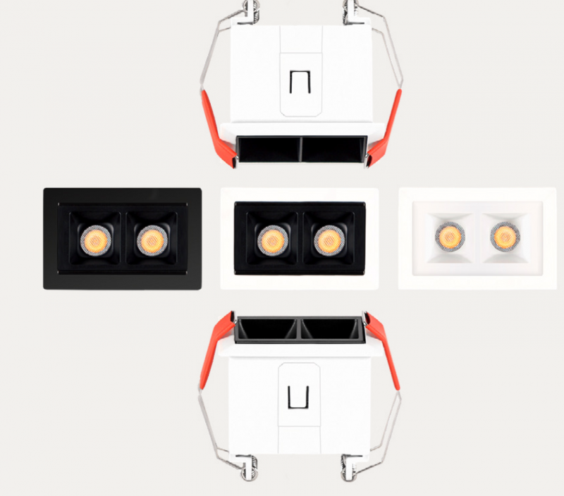 Luminaria led de empotrar Runner X Pro (4W) - Boutique de Luz