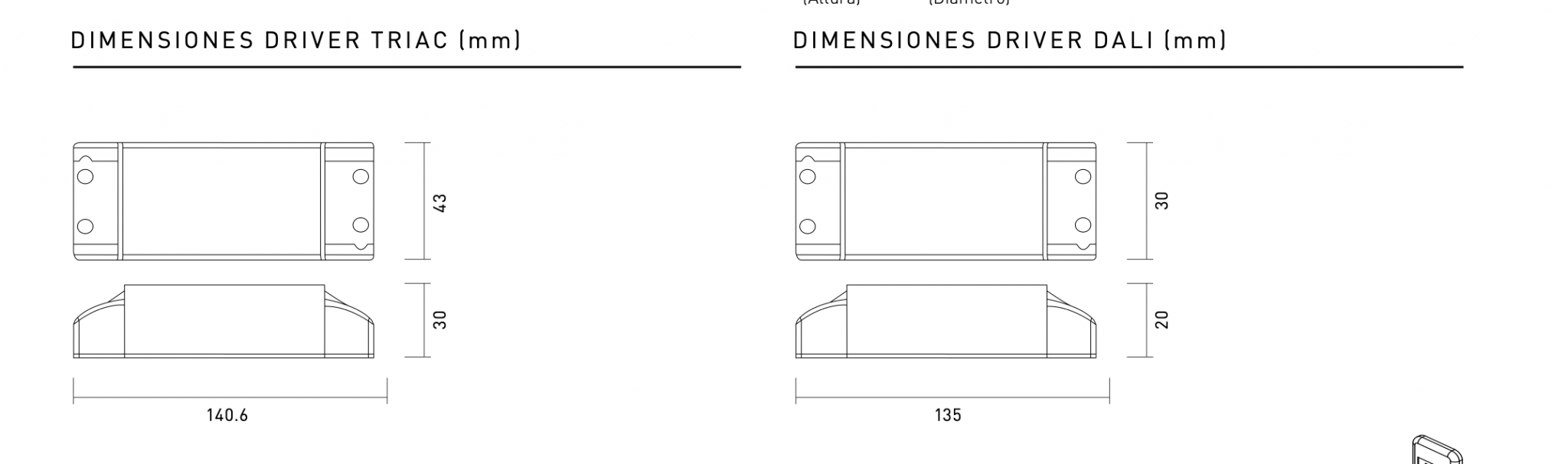 Luminaria led de empotrar Runner X Pro (20W) - Boutique de Luz