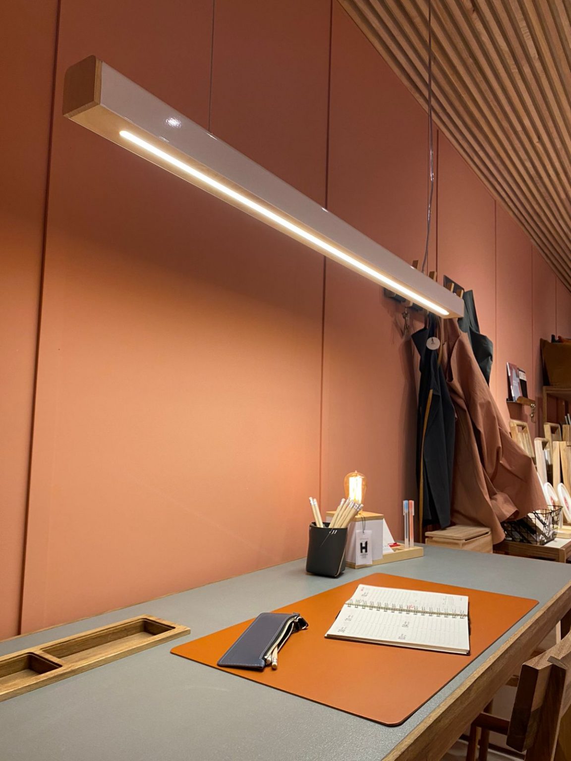 Luminaria lineal led de colgar o aplicar Wally-15 de 60W / 180cm de ...