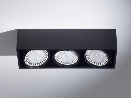 Spot rectangular de aplicar Vogel de 3 luces AR111 (varios colores ...