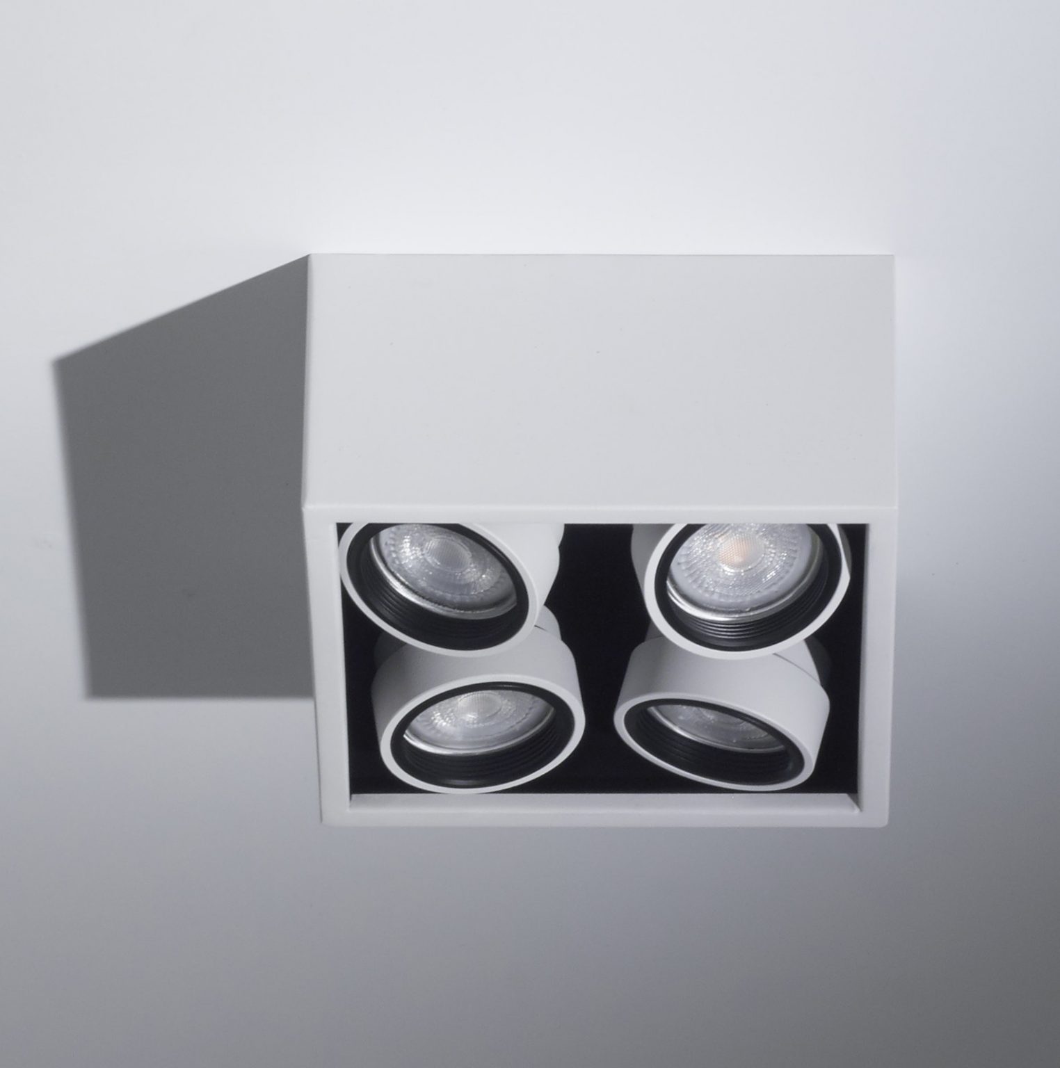 Spot de aplicar Nito de 4 luces GU10, cuadrado (varios colores ...