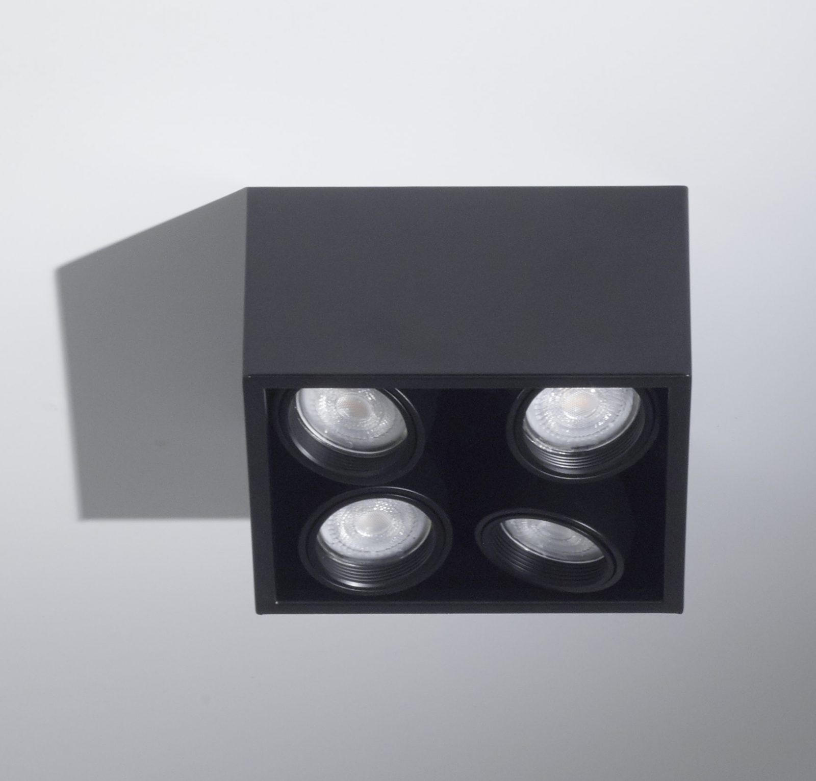 Spot de aplicar Nito de 4 luces GU10, cuadrado (varios colores ...